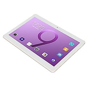 FOTABPYTI 10 Inch Tablet, HD Tablet 3GB RAM Octacore CPU 3 Card Slots 32GB ROM for Entertainment (US Plug)