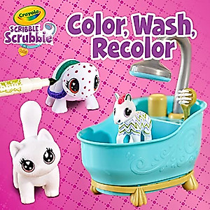 Crayola Scribble Scrubbie Pets Mega Set 2.0, Coloring Toy, Kids Gifts for Girls & Boys, Age 3, 4, 5, 6