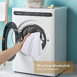 Orighty Washcloths 48 Pack, Ultra Soft Face Cloths 12 x 12 inch, Absorbent & Quick Drying Coral Velvet Washcloth Bulk, Multi-Purpose Face Cloth for Household, Cleansing and Sport (White)