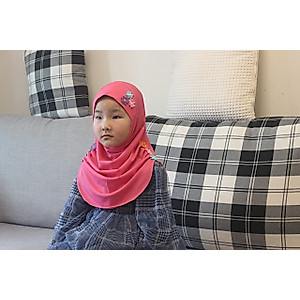 Modest Beauty Hijab Scarf Kids Girls Hijab Head Scarfs Flower Hijab for Baby