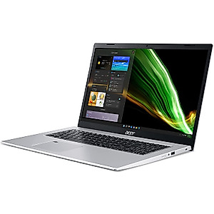 Acer Aspire 5 17.3" FHD IPS Premium Business Laptop, 11th Gen Intel Core i7-1165G7 Processor Upto 4.7Mhz, Intel Iris Xe Graphics, Backlit KB, Fingerprint, RJ-45, Win11 Home(8GB|512GB SSD)