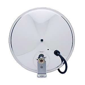 Fit System CL085OSH 8-1/2" Stainless Steel Round Convex Mirror