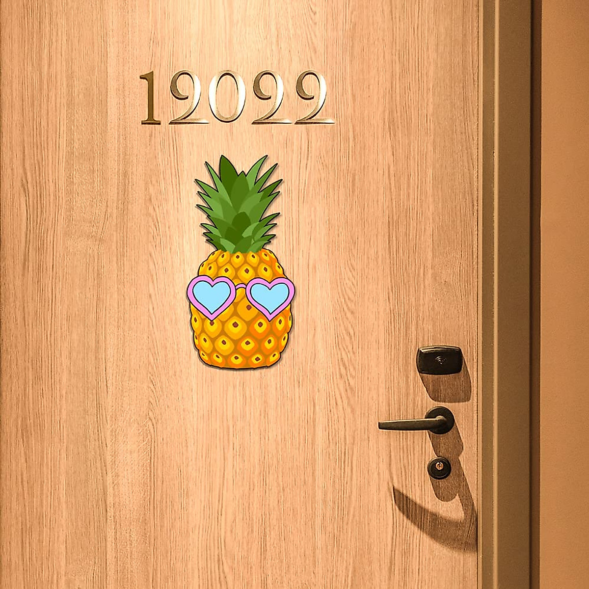 Cruise Door Decorations Pineapple, Funny Magnetic Cruise Decorations for Cabin Door or Stateroom…