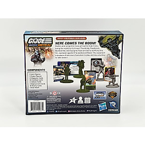 Renegade Games Studios G.I. Joe Mission Critical: Heavy Firepower Expansion - Cooperative Board Game, Role Playing Game, Renegade Game Studios, Ages 14+, 2-5 Players, 45-60 Minute Playing Time