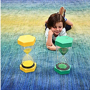 TickiT Mega Sand Timer - 3 Minute - Yellow