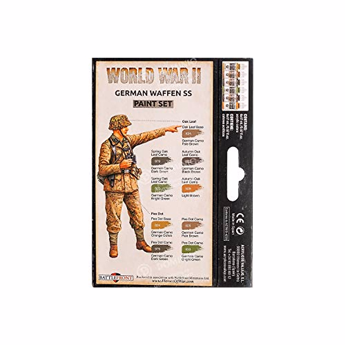 Model Color WWII German Waffen SS