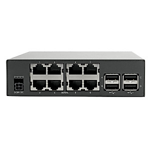 Tripp Lite 8-Port Console Server with Dual GB NIC, 4Gb Flash & 4 USB Ports (B093-008-2E4U)