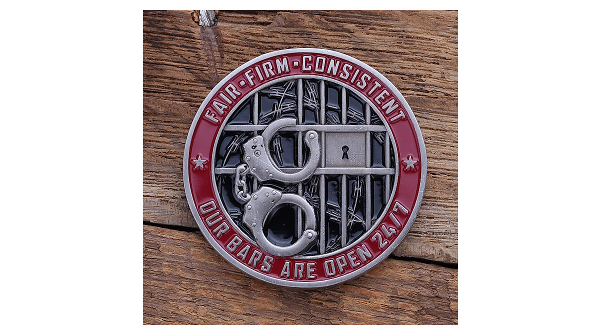 Exclusive U.S. Corrections Officer Challenge Coin