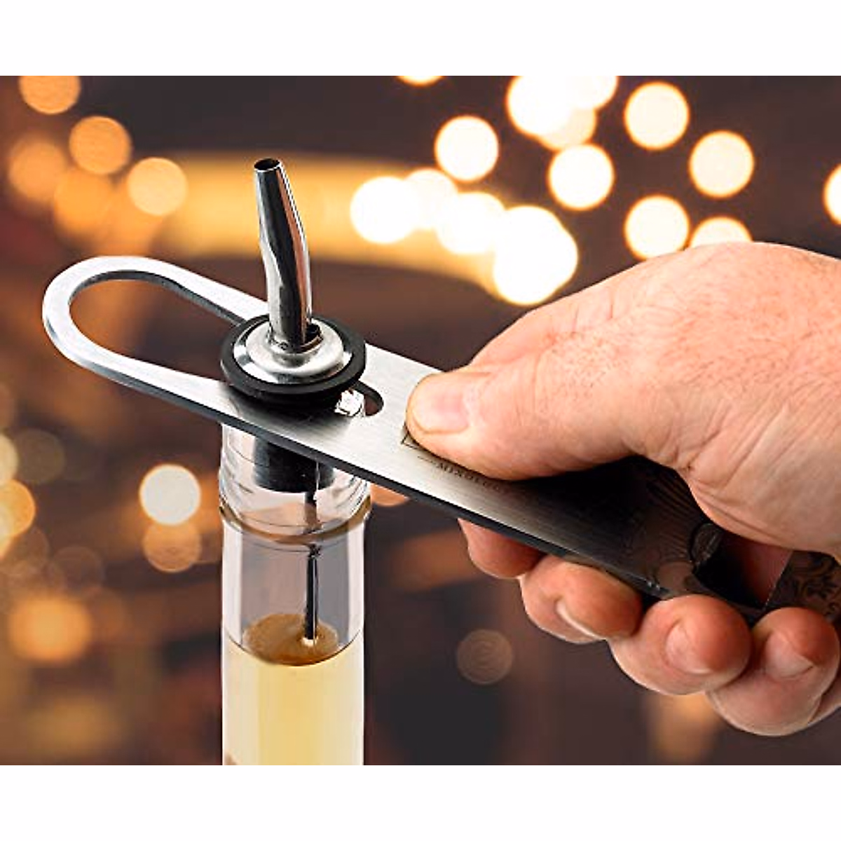 Barfly Bar Speed Opener, 7-Inch, Black