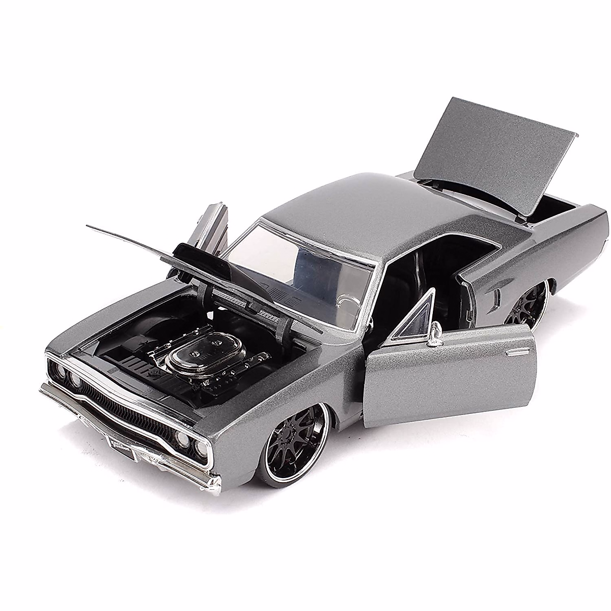 Fast & Furious 1:24 Dom's 1970 Plymouth Roadrunner Die-cast Car, Toys for Kids and Adults