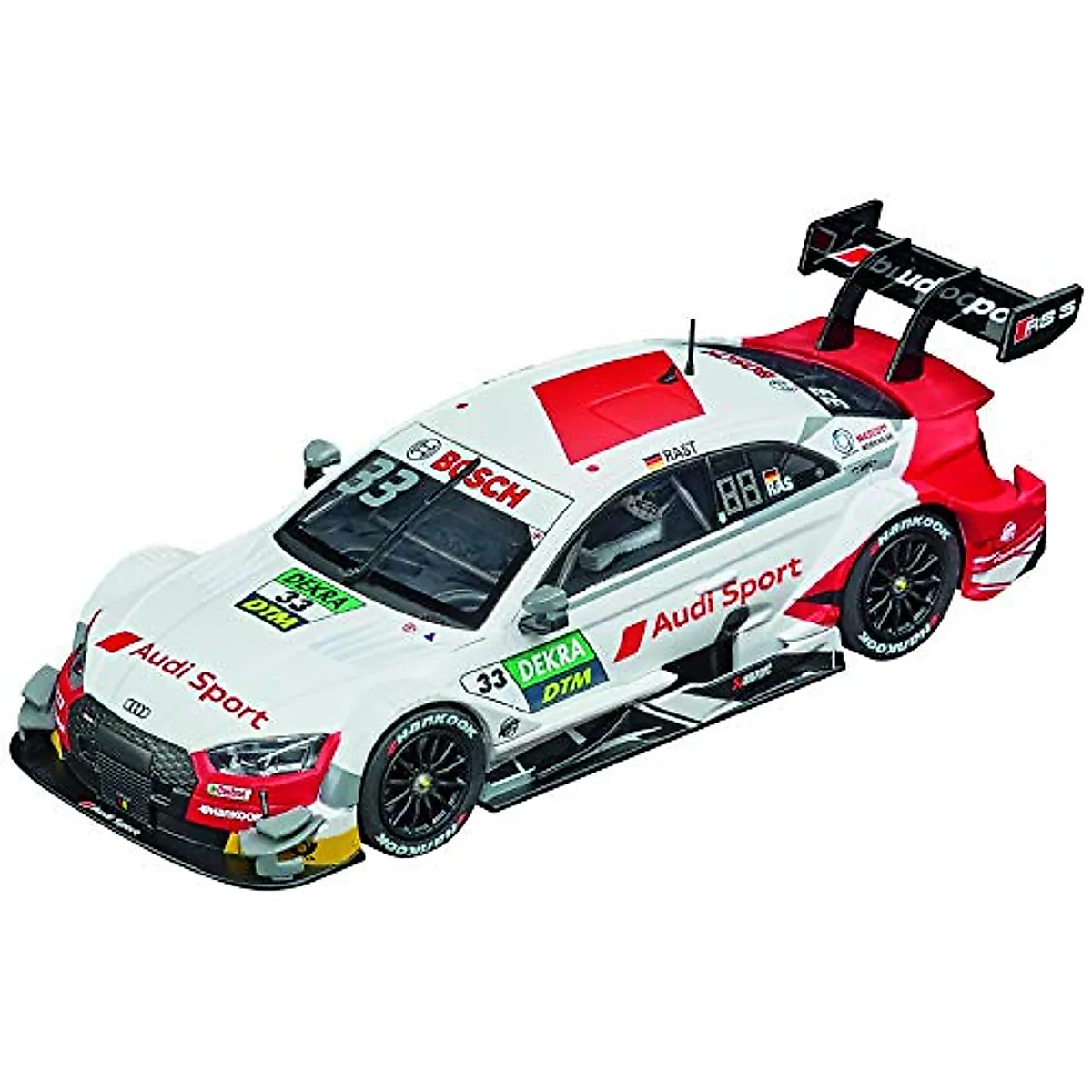 Carrera Evolution 20025239 DTM Forever Analog Electric 1:32 Scale Slot Car Racing Track Set - Includes Two 1:32 Scale Cars & Two Dual-Speed Controllers Ages 8+