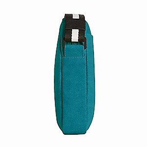 Travelon Coastal RFID Blocking Mini Crossbody, Lagoon, One Size