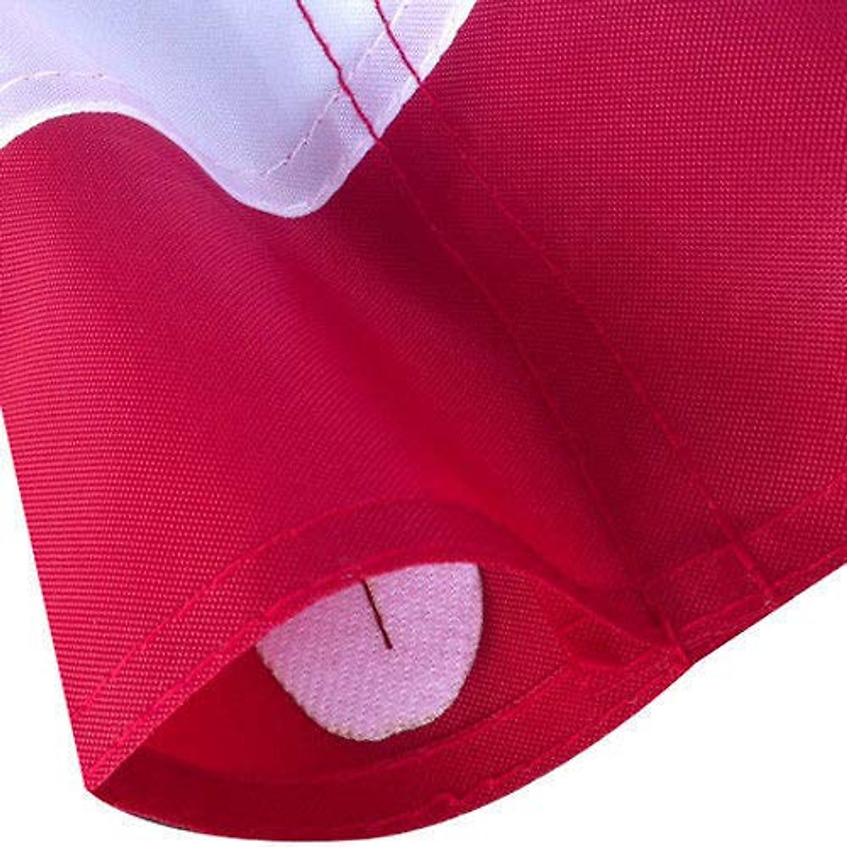 G Ganen AWS 3x5 Ft American Flag with Sleeve Pole Pocket - USA Polyester (Imported)