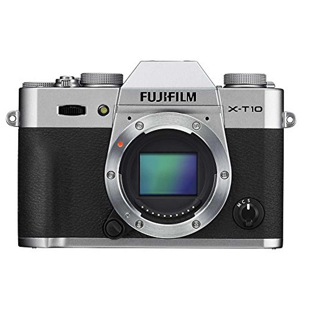 Fujifilm X-T10 Body Silver Mirrorless Digital Camera - International Version (No Warranty)