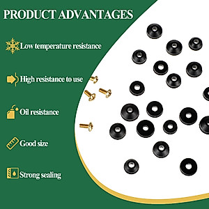 Oruola 116pcs Outdoor Faucet Repair kit,Faucet Washers Assorted Kit,Faucet Washers Kit with Assorted Flat & Beveled Rubber Washers,Faucet Washers for Repairing Faucet Leak Worn Out Washer Replacements