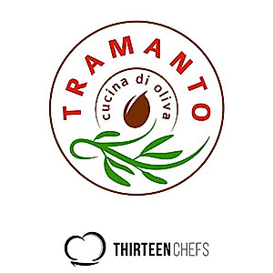 Thirteen Chefs Charcuterie Boards - Large, 12 x 6 Tramanto Olive Wooden Serving Platter for Cheese, Meat and Appetizers - Perfect Dinner Party Board - Kitchen Accessories