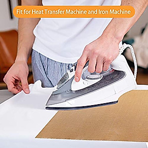 Teflon Sheet for Heat Press Transfer Sheet 18 Pack Non Stick 12"x16" Heat Transfer Paper Heat Resistant Craft Mat