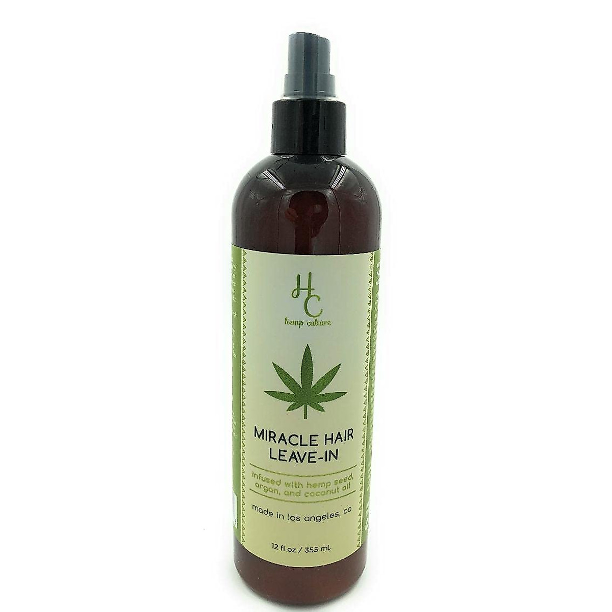 Custom Nature LLC Miracle Hair Leave-In Conditioning Treatment, Clear