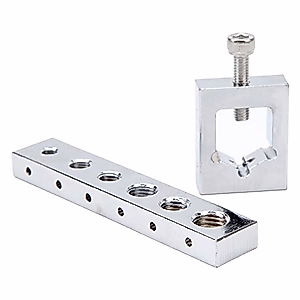 Wire Lockwire Nut Kit, Nut and Bolt Drill Jig Metric VS559 Metal High Hardness Precise Safe Wire Drill Guide Set Fit for Secure Locking Wire