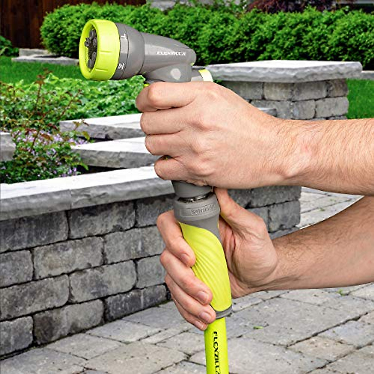 Flexzilla 6-Pattern Adjustable Garden Hose Nozzle - NFZG64