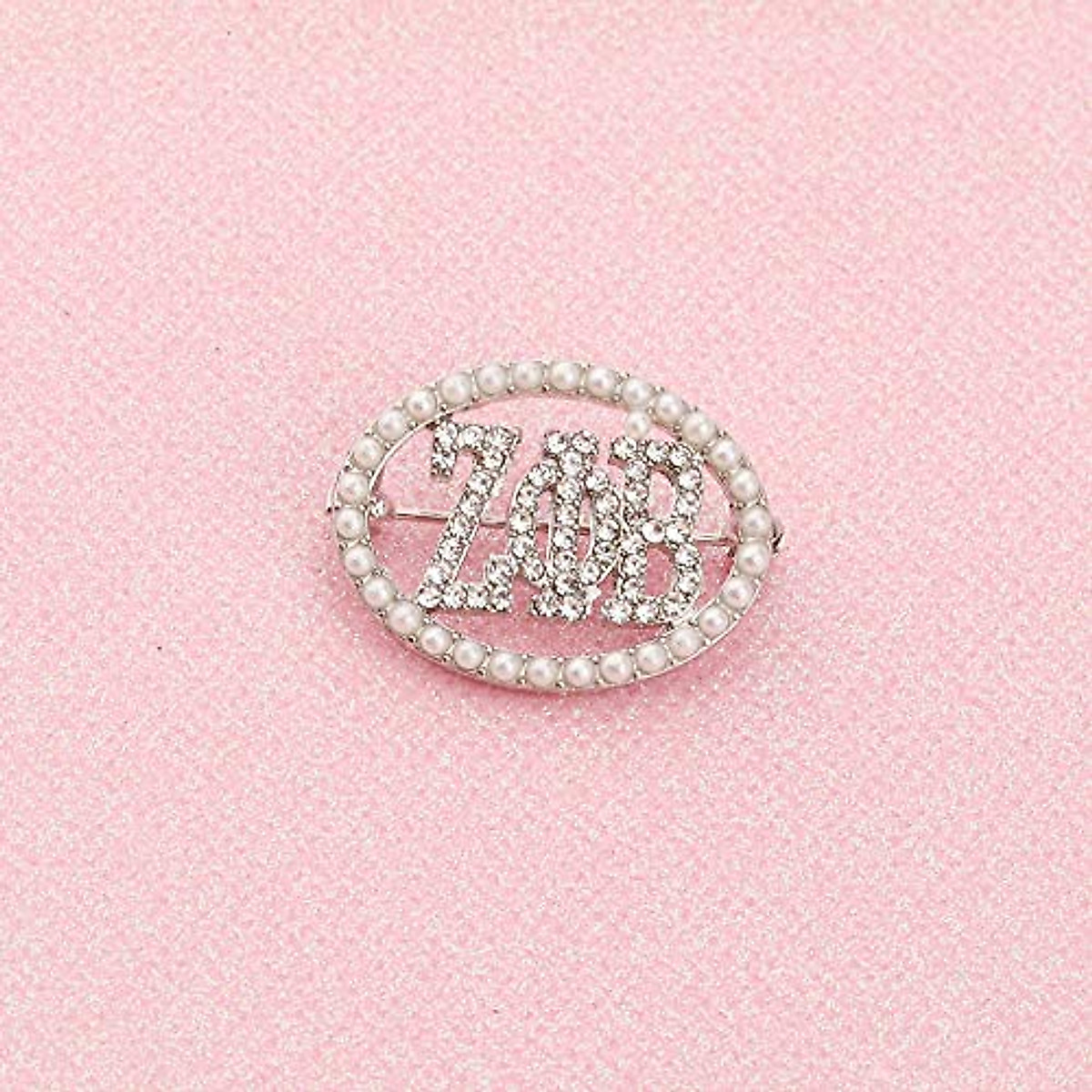 AKTAP Inspired Pin Finer Woman Sorority Paraphernalia Z P B Greek Sorority Jewelry Gift Brooch