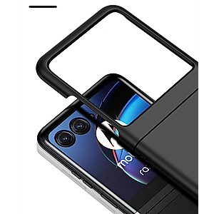 for moto razr 40Ultra thin case，for Motorola razr 40 Ultra shockproof case razr 2023 40Ultra phone case Rugged and non-slip Protective cover (Orange)