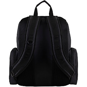 Eastsport Oversized Expandable Backpack with Removable EasyWash Bag, RECYCLED MATERIAL - Dark Grey Chambray