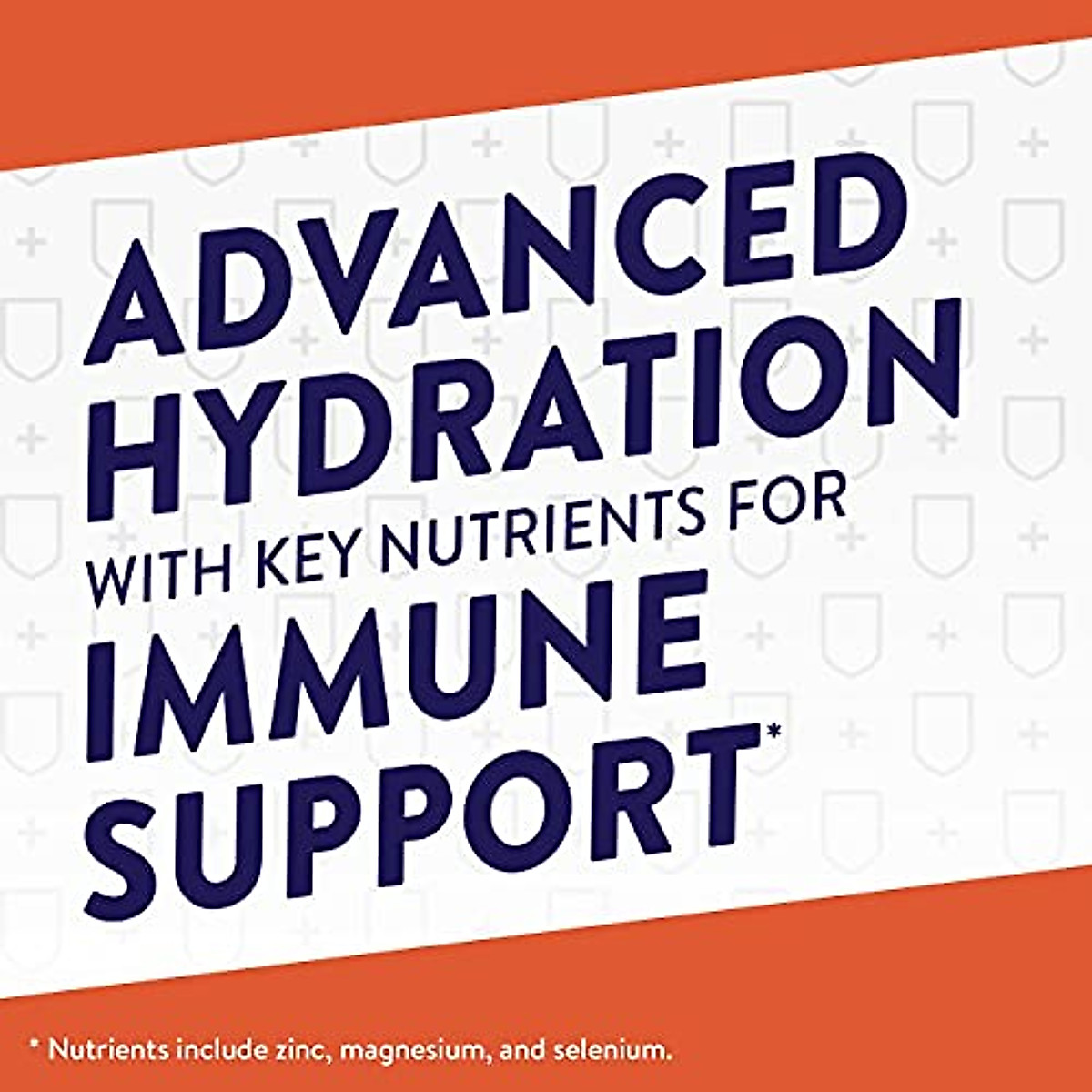 Pedialyte with Immune Support, Peach Mango, 4 Count, Electrolyte Hydration Drink, with Zinc, Selenium, and Magnesium, 1 Liter