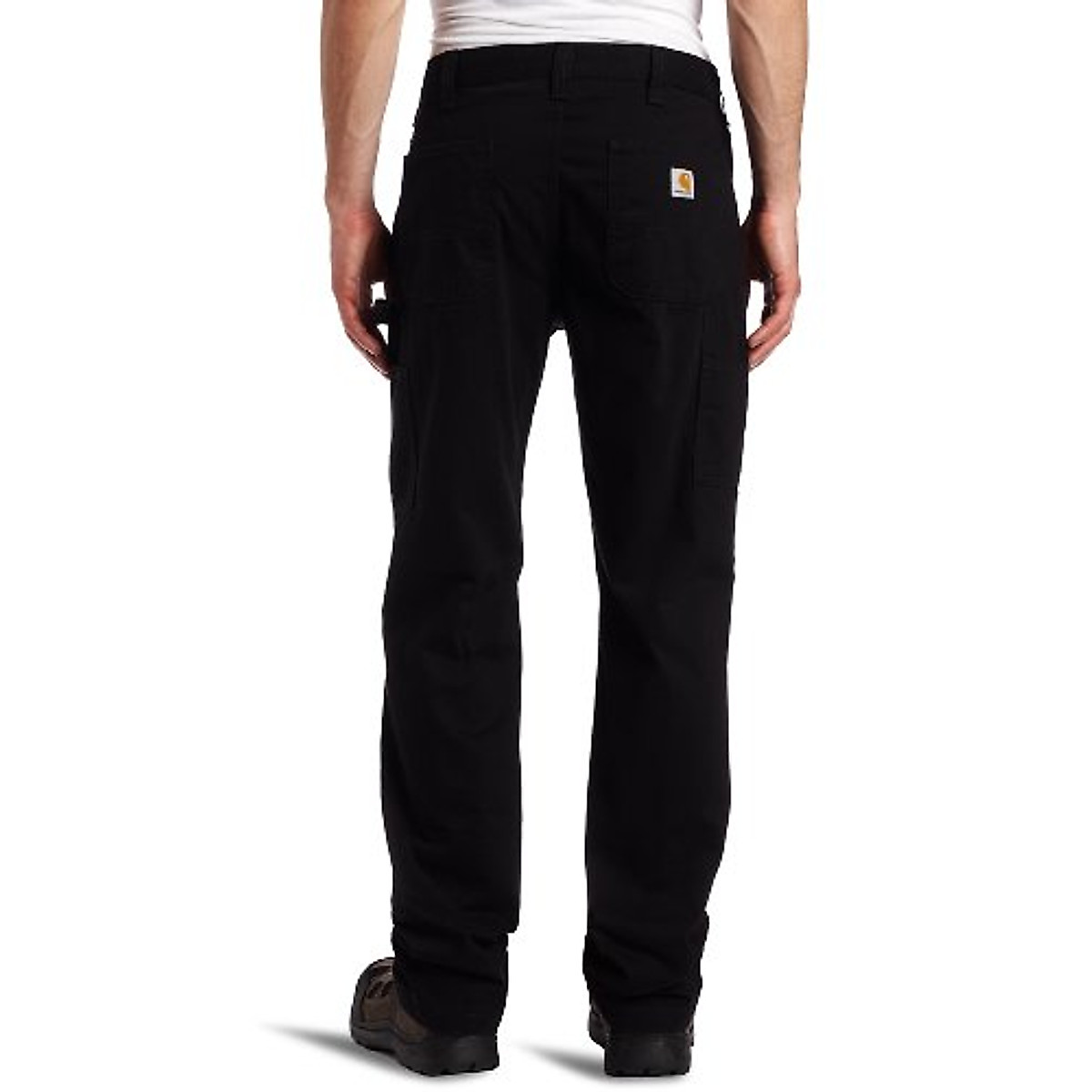 Carhartt Men's Relaxed Fit Twill Utility Work Pant, Black, 34W x 32L