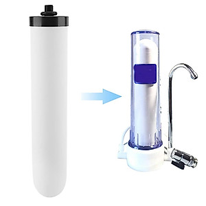 Water Filter Element,Replacement Filter, Ceramic Water Filter Element, Reduces Heavy Metals, Bad Taste For Countertop Gravity Water Filtration Systems