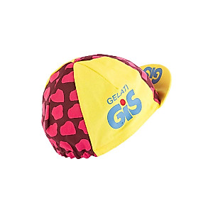 Retro Prestige Team Cycling Caps (GIS Gelati Yellow)