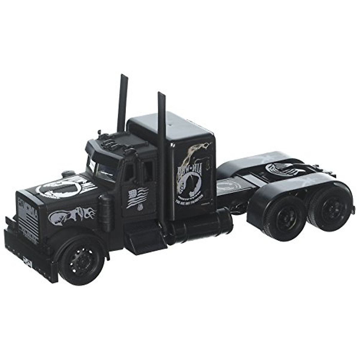 New-Ray 1:32 W/B - Peterbilt Black Out Pow/Mia Veterans' Tribute