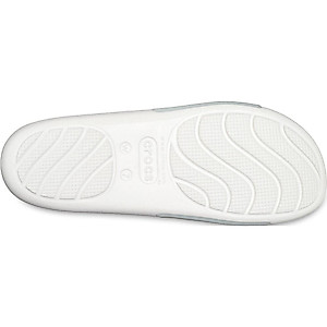 Crocs Women's Splash Slides Sandal, White, Numeric_7