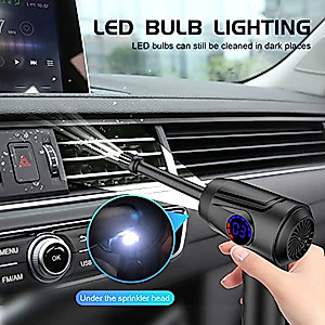 JIAN BOLAND Compressed air Duster - no Canned air Duster - Good Replacement for Compressed Air Can - Electric air Duster 4-Gears 51000 RPM - 6000mAh Reusable - LED Display