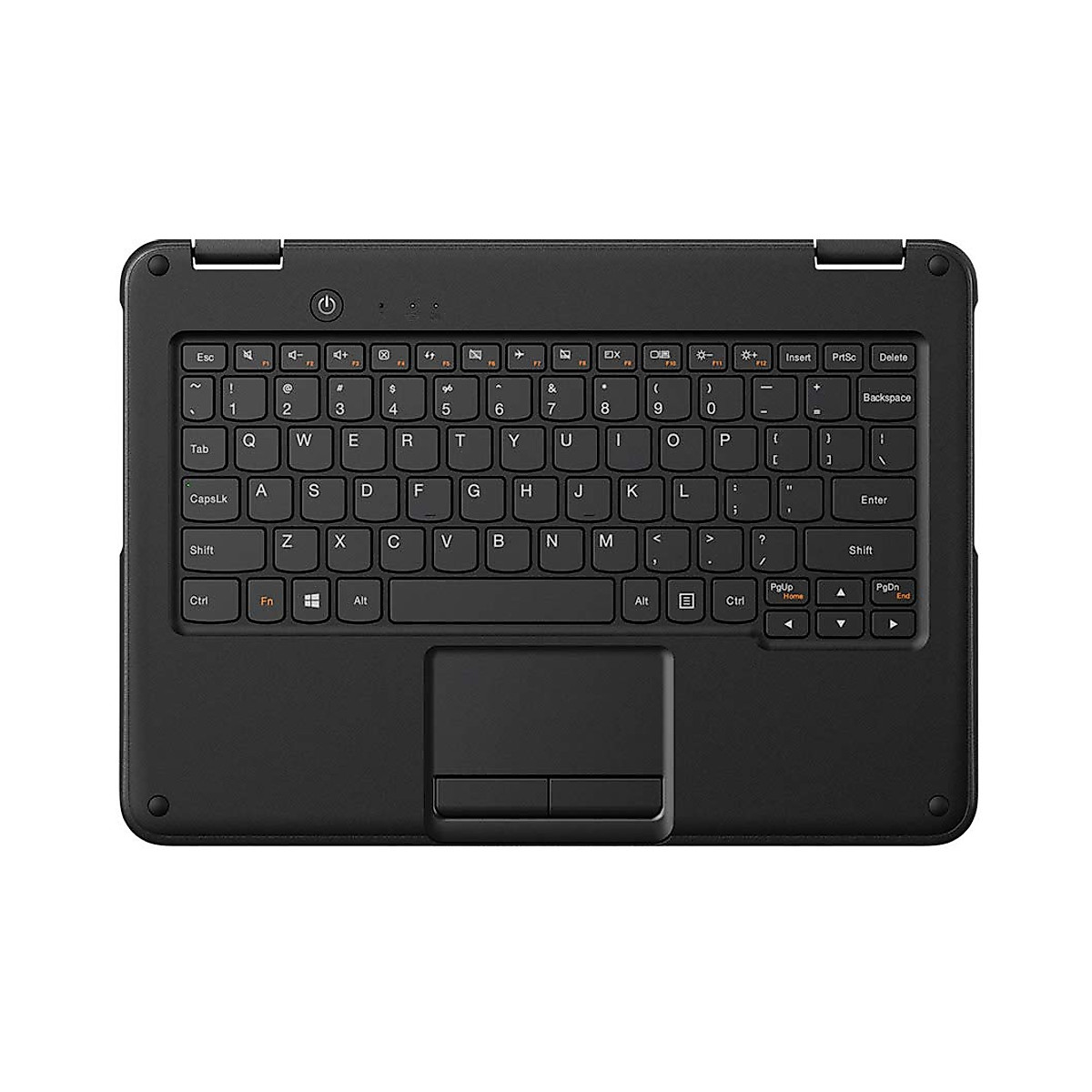 Lenovo 5096471 300e Intel Celeron N3450 1.1 GHz 2 in 1 Laptop, 4 GB RAM, Windows 10 Pro,Black