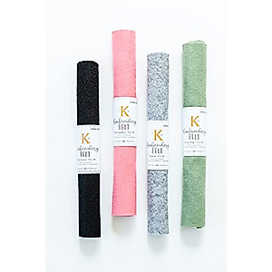 Kimberbell Felt Sheet, Color: Pink Grapefruit, Size: 12 x18, Thickness: 1.4 mm, Iron-Friendly & Machine Washable, Machine Embroidery, Quilting & Sewing - KDKB1259
