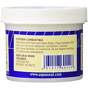 AQUA SEAL Aquaseal Leather Waterproof Cream, 4-Ounce