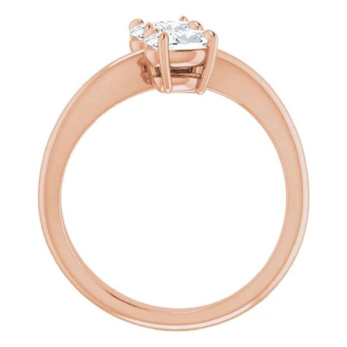 925 Silver, 10K/14K/18K Solid Gold Moissanite Engagement Ring, 4.0 CT Oval Cut Handmade Solitaire Ring, Diamond Wedding Ring for Women/Her Anniversary Rings, Birthday Gift, VVS1 Colorless