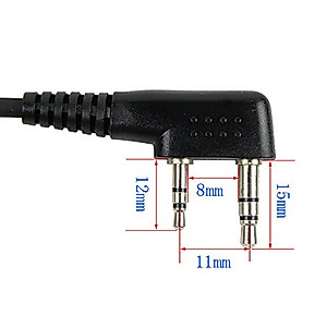 FANVERIM Copy Clone Cable Compatible with Baofeng Radio BF-F8HP BF-F9 UV-82 UV-82HP UV-82C UV-5RA UV-5RE Kenwood Wouxun