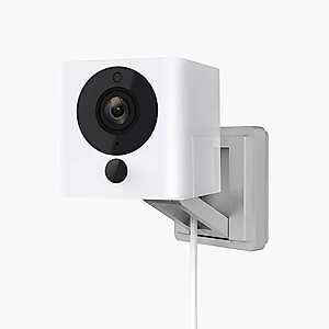 Wyze Cam 1080p HD Indoor WiFi Smart Home Camera with Night Vision, 2-Way Audio, Works with Alexa & the Google Assistant (Pack of 2), White - WYZEC2X2