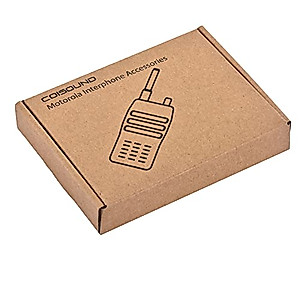 COISOUND Two Way Radio Headset Motorola Walkie Talkie Earpiece Supra Aural Earphone Compatible Motorola CLS1410 CP200 GP300 Radio(1 Pack)