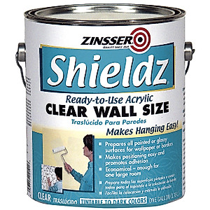 Rust-Oleum Corporation 02101 Zinsser Shieldz Wall Size, 1-Gallon, Clear