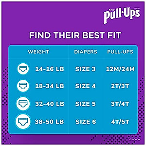 Huggies Pull-Ups, Boys Training Pants, 3T-4T, 48 Ct