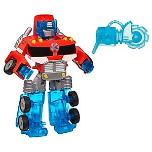 Transformers Rescue Bots Energize Optimus Prime, 7-Inch Action Figure, Kids Converting Robot Toy, Christmas Stocking Stuffers, Ages 3+ (Amazon Exclusive)