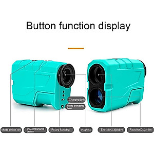 FIDDAA Golf Rangefinder,Multifunctional Rangefinder,800m Laser Range Finder,7X Magnification,