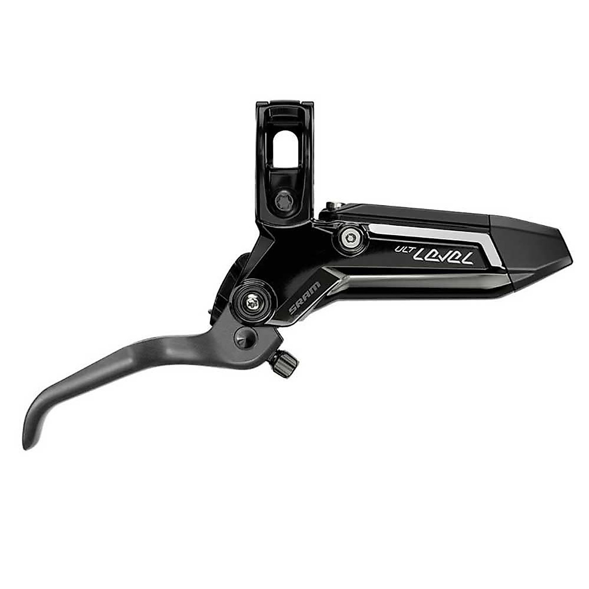 SRAM, Level Ultimate Stealth 2P, MTB Hydraulic Disc Brake, Front, Post mount, Black