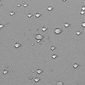 Maphissus Outdoor Deep Seat Cushions Set,24" X 24" Wicker Chair Cushions for Patio Sofa Furniture,Water Resistance Replacement Couch Seating Cushion with Back,Grey