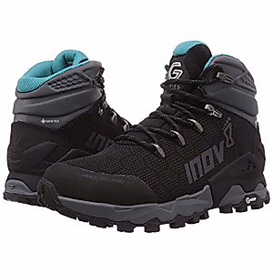 Inov-8 Womens Roclite Pro G 400 - Lightweight Waterproof Hiking Boots - Black/Teal - 7