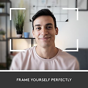 Logitech C930s Pro HD Webcam, Full HD 1080p video calling, Noise-canceling mic, HD auto light correction, wide Field of View, Works with Microsoft Teams, Zoom, Google Voice, Google Meet, PC/Mac/Laptop