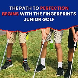 Fingerprints Junior Golf F38 Club for Kids 38"-45" Tall (~Age 4-7) - Unlock Your Junior Golfer's Potential with The Perfect Introductory Pitching Wedge